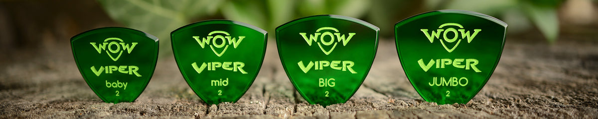 VIPER - Set of 4 Sizes – WOW Guitar Picks